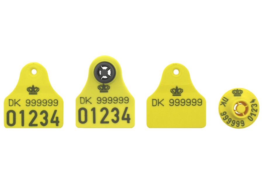 Combi 3000 mini tekst+E23 FDX – officiel øremærke får/geder