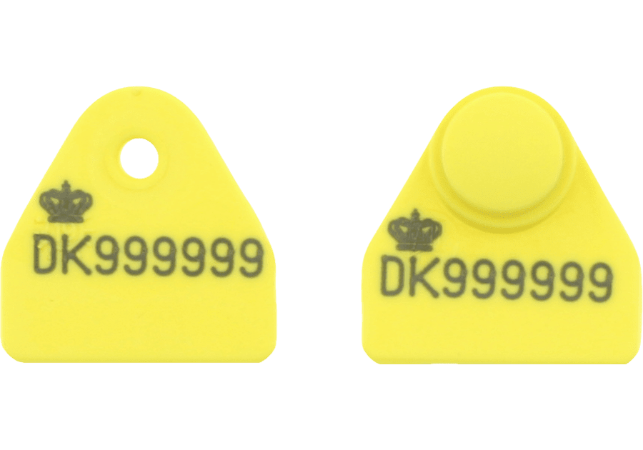 Mini-Sheep, Slagtelamsøremærke –officielt øremærke får/geder